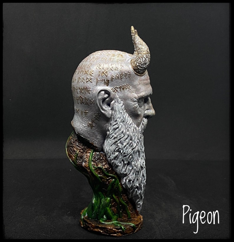 God of War Mimir Bust, Mimir Head Sculpture, Mimir Figure - Etsy