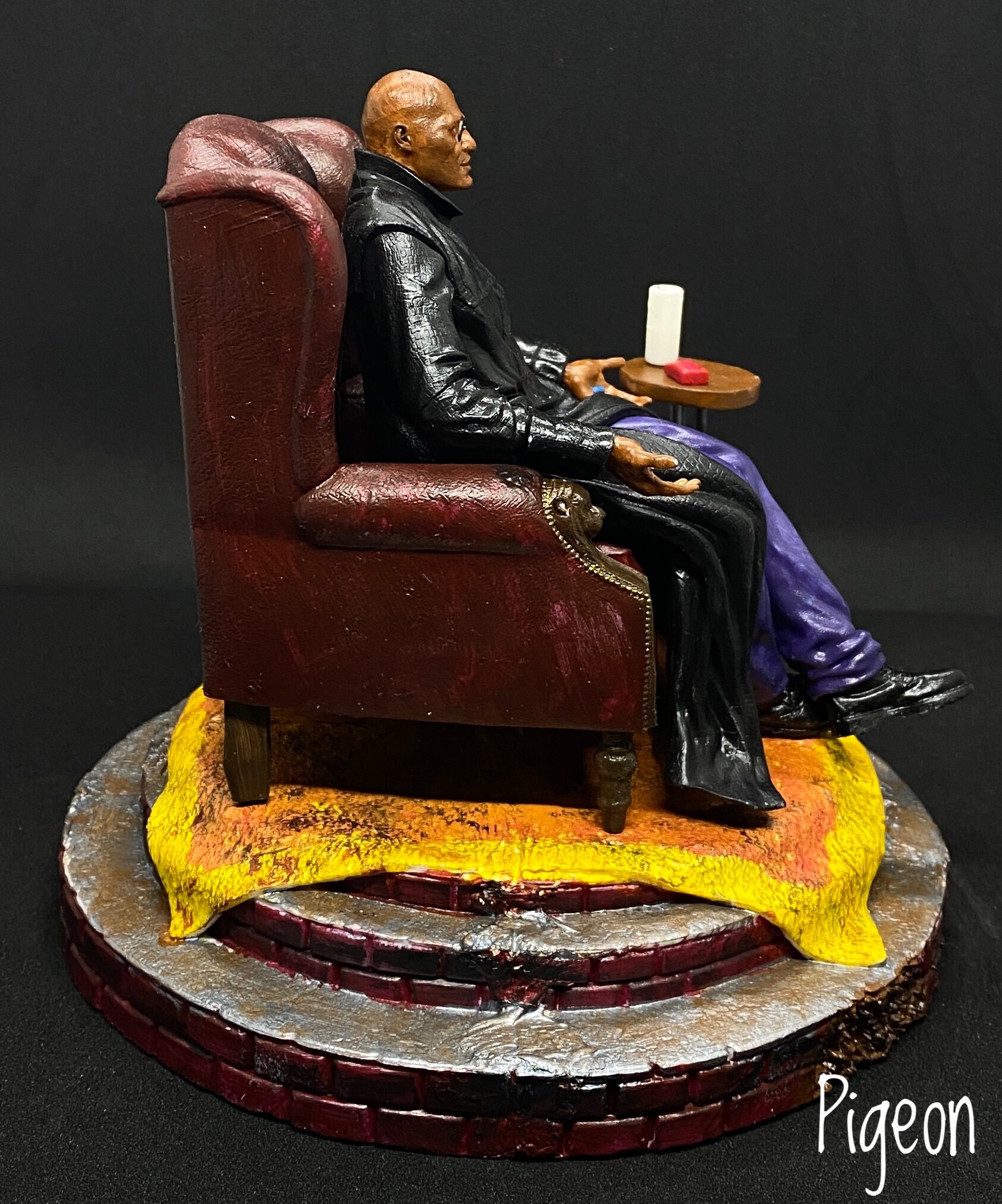 Morpheus ( the Matrix ) Bust, Morpheus Sculpture, Handmade Art ...