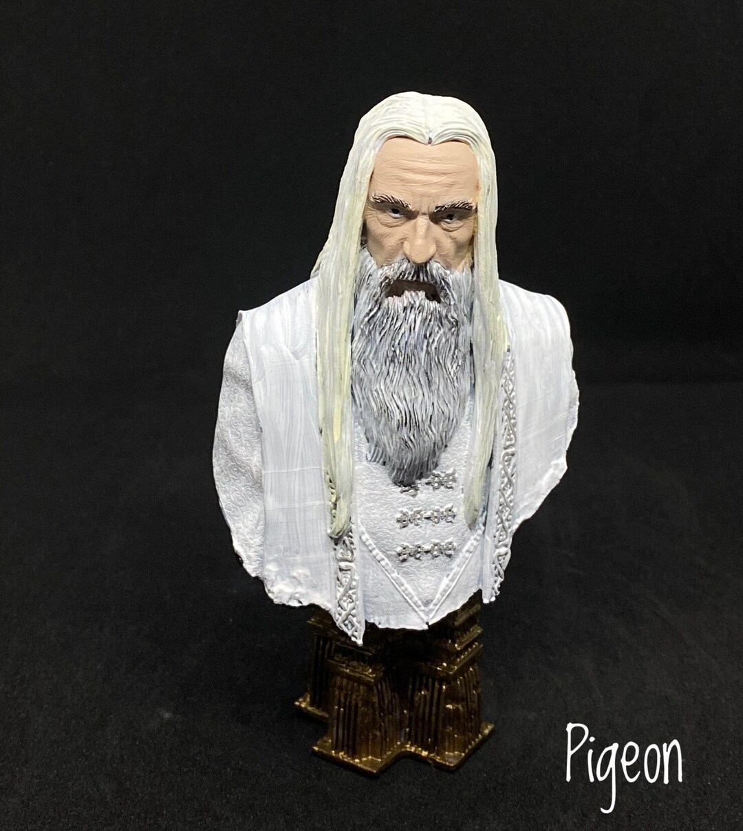 Saruman Bust Figure / Lord of the Rings / Hand Painting - Etsy