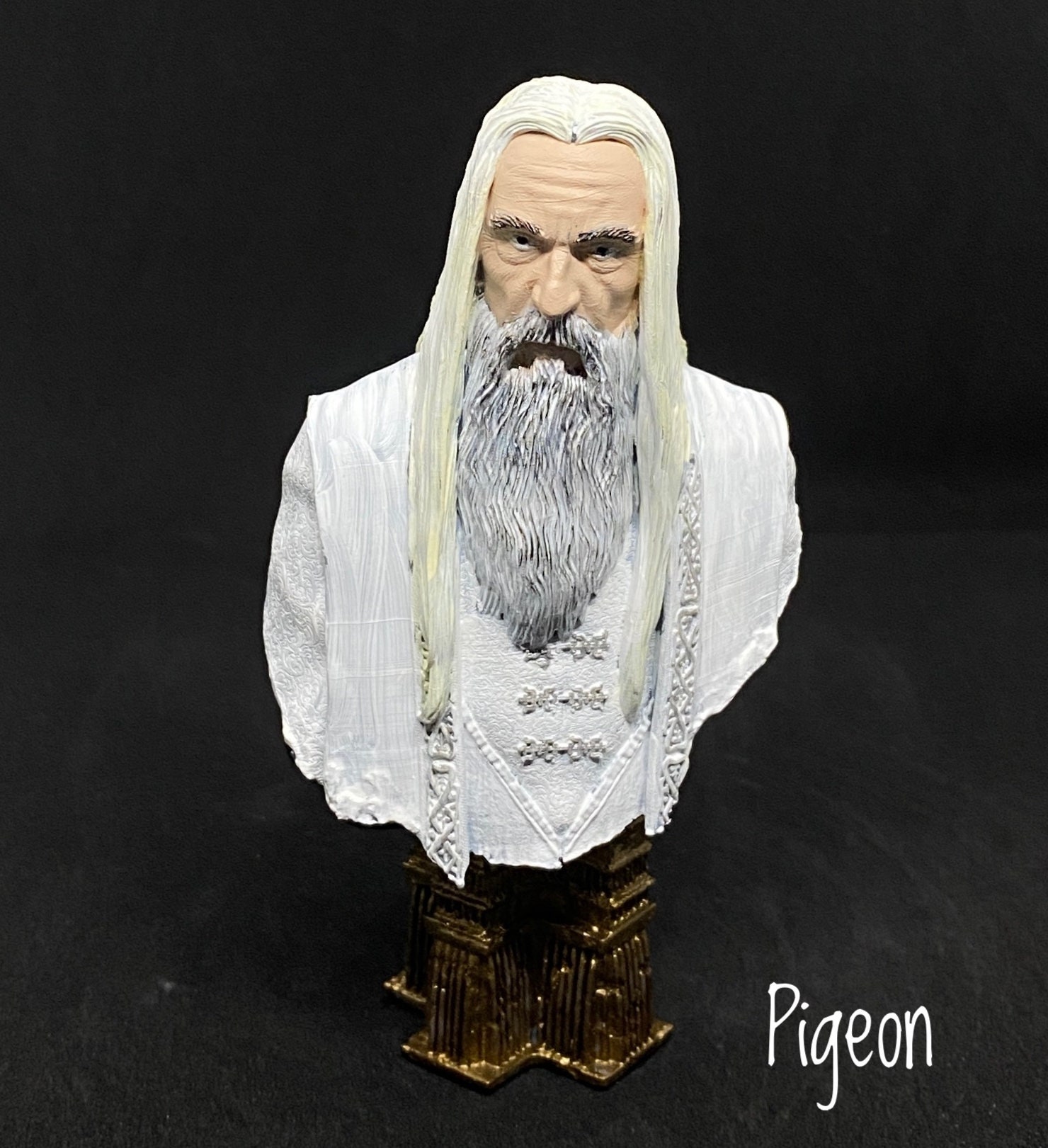 Saruman Bust Figure / Lord of the Rings / Hand Painting - Etsy
