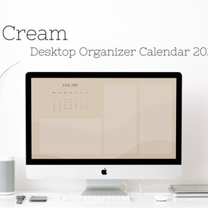 2023 Calendar Desktop Wallpaper Organizer Calendar, Digital Download ...