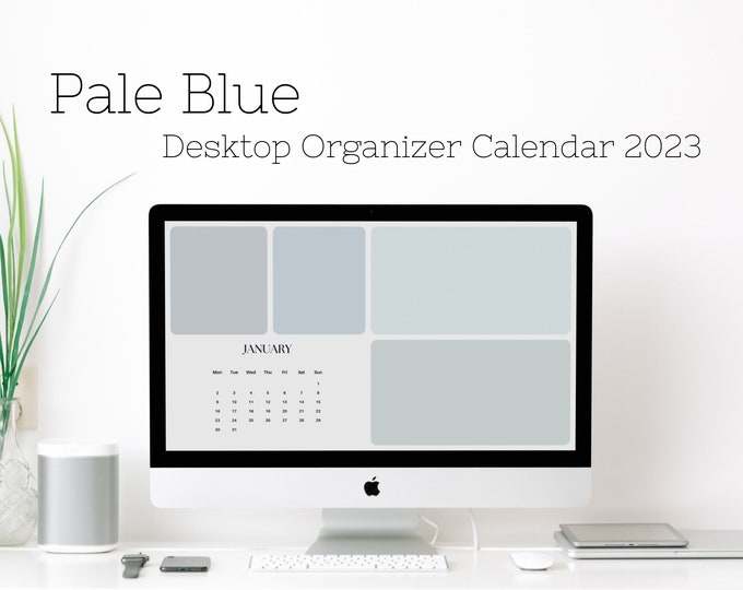 2025 Desktop Wallpaper Organizer und Kalender, Organisation ...