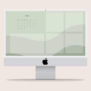 2023 Calendar Desktop Wallpaper Organizer Calendar, Digital Download ...