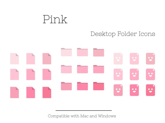 FREE Windows 11 MAC Pink Folder Icon Pack! By, 49% OFF