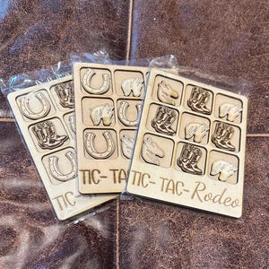 Tic-tac-toe Game, Tic-tac- Rodeo, Rodeo Themed Party, Cowboy Game ...