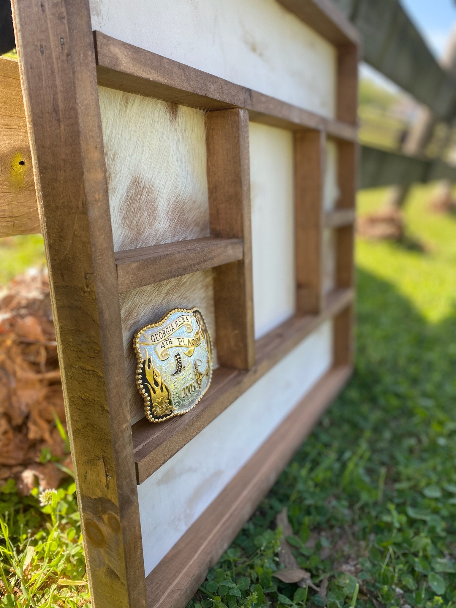 Western Belt Buckle Display Case - Etsy