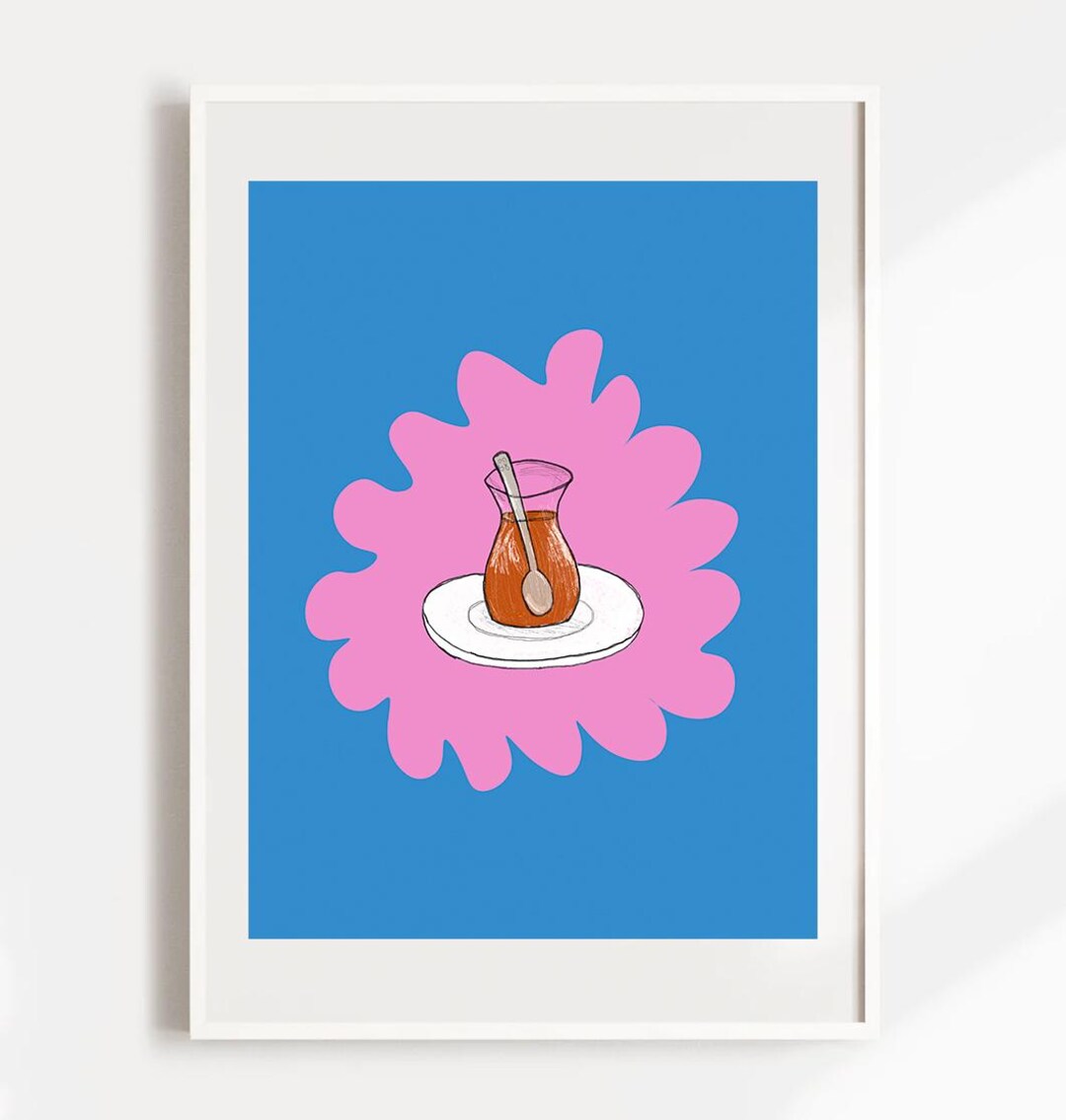 Tea Arabic Poster, Shai, Arabic Poster Print Download, Museum Poster ...
