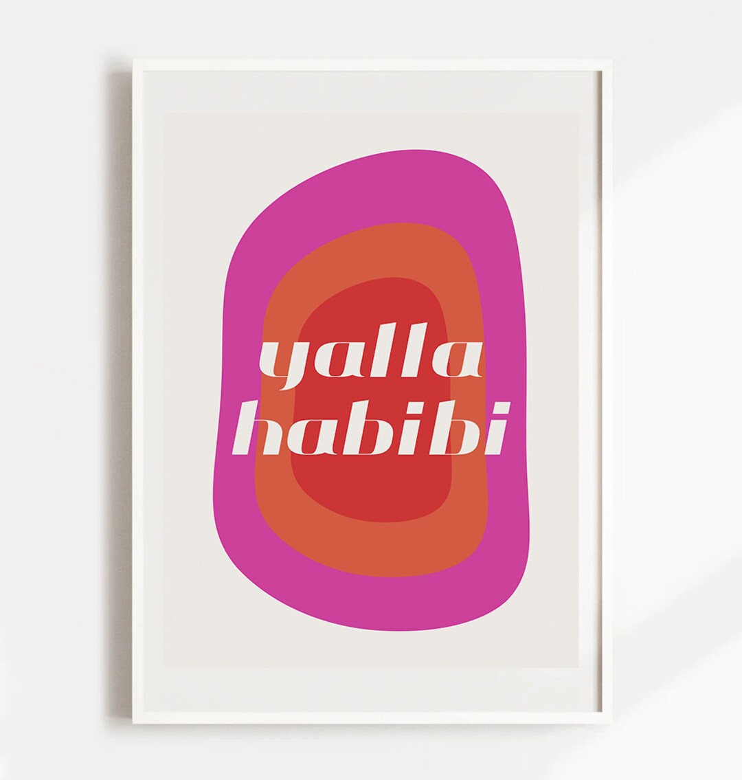 Yalla Habibi Set of Print, Arabic Poster Print Download, Museum Poster ...