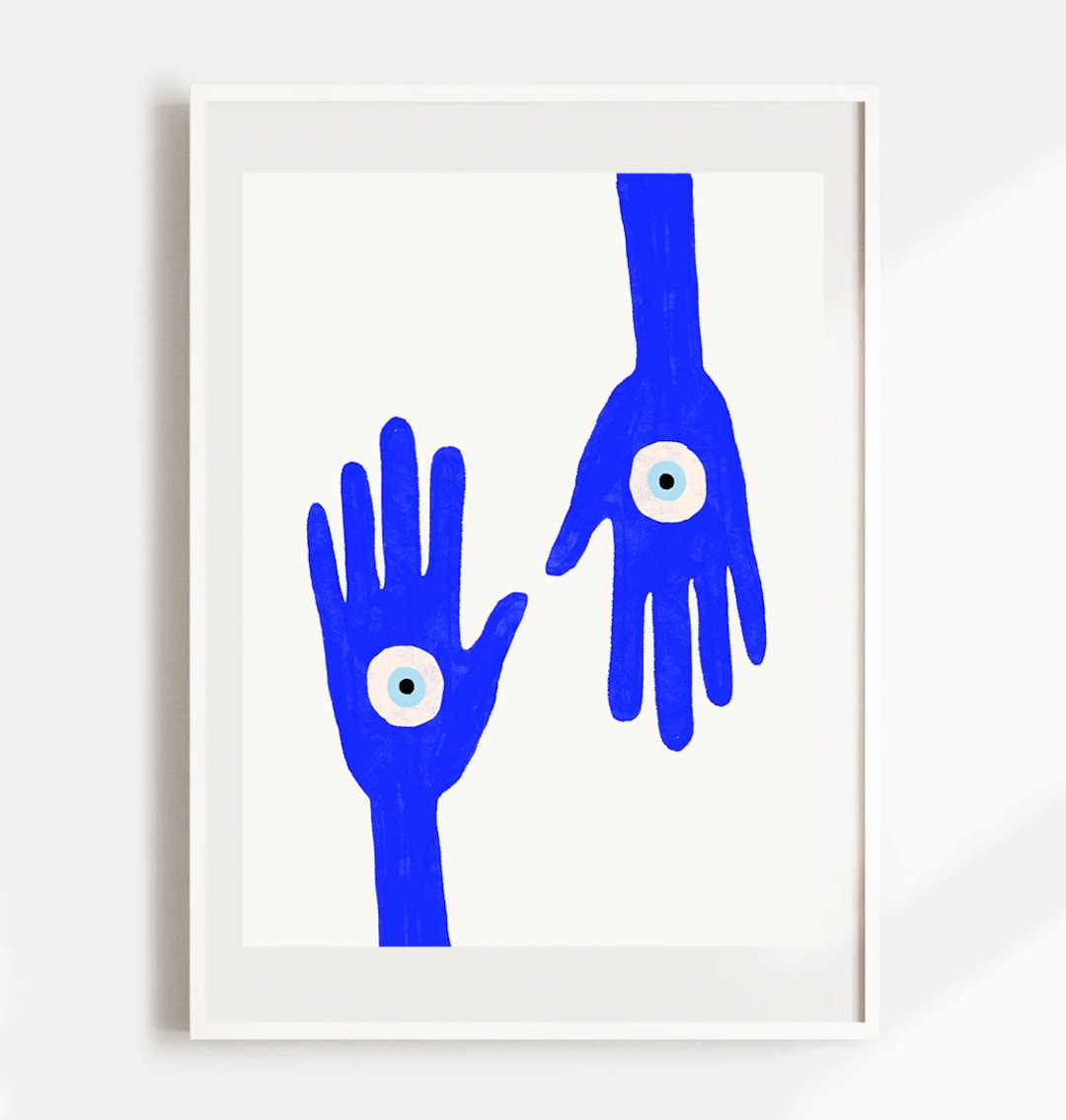 Evil Eye Print, Hand of Fatima, Poster Print Download, Museum Poster ...