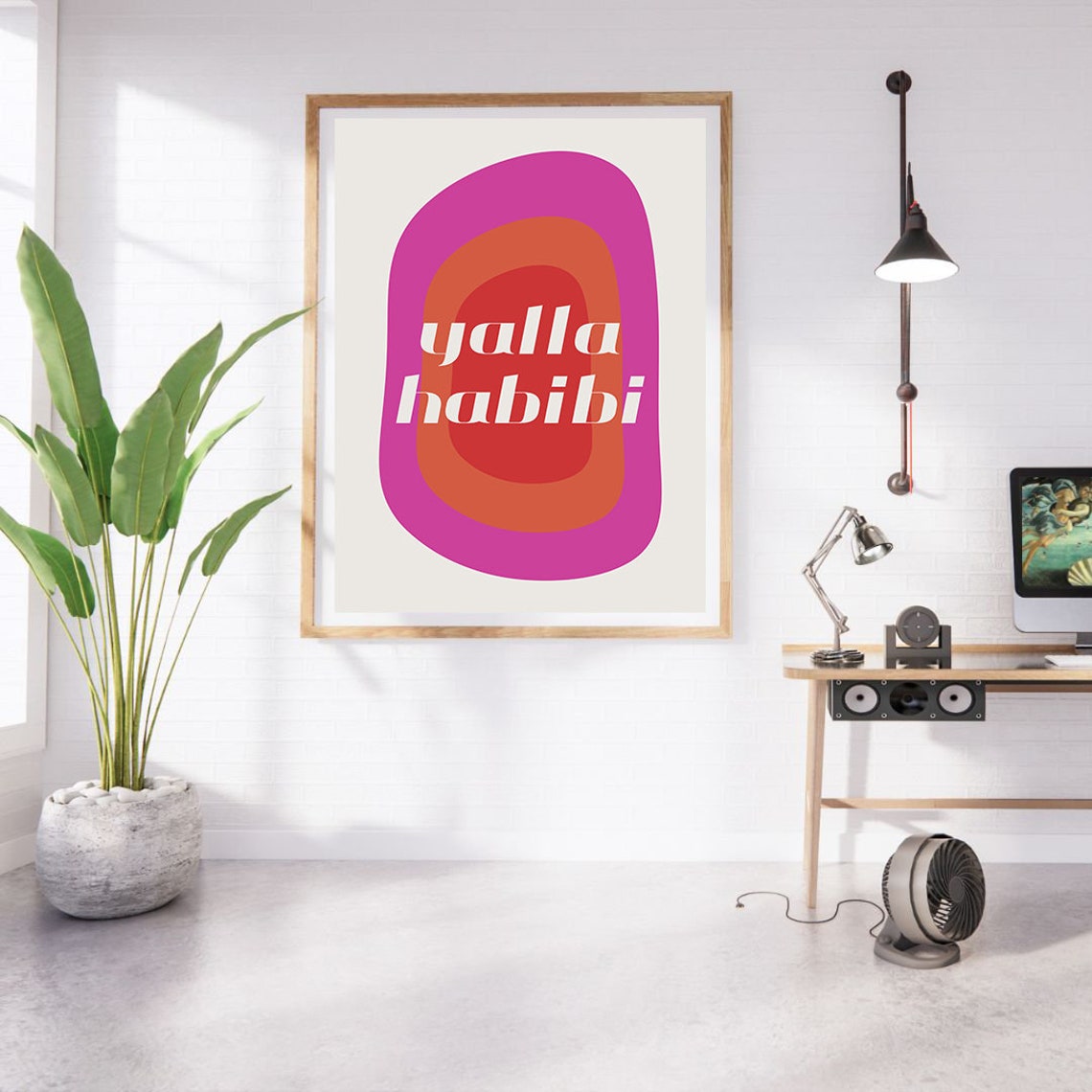 Yalla Habibi Set of Print, Arabic Poster Print Download, Museum Poster ...