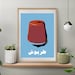 Tarbush Basha Illustration Arabic Poster Print Download - Etsy