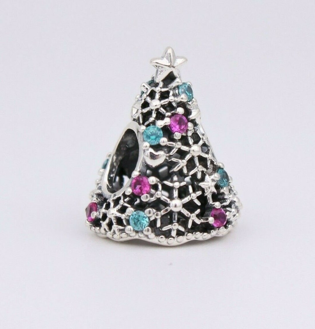 After Holidays Clearence Sparkling Christmas Tree Pandora Charm - Etsy