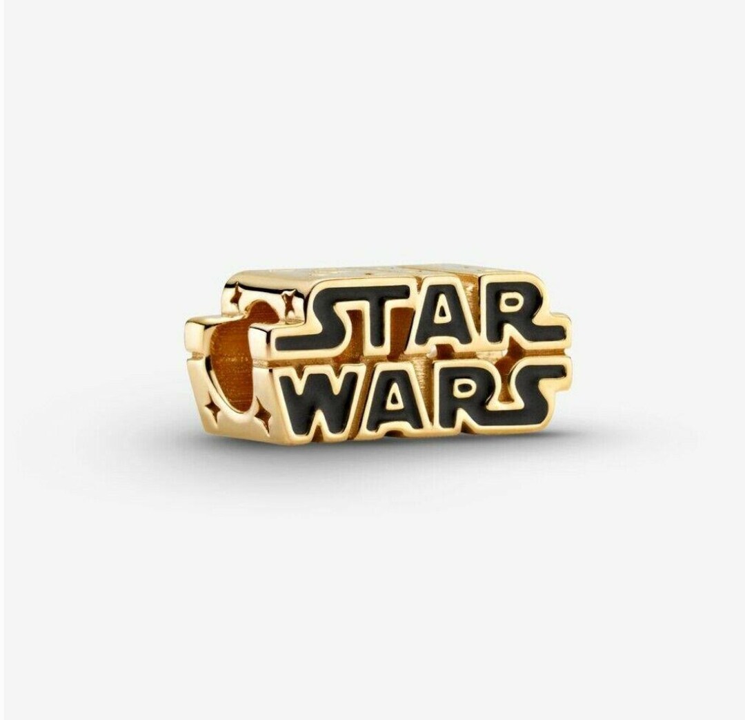 Star Wars Gold Plated 3D Logo Pandora Charm Thanksgiving Flash - Etsy
