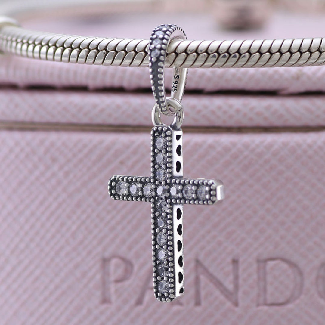 Sparkling Clear CZ Cross Faith Christmas Pandora Charm Holidays Deal - Etsy