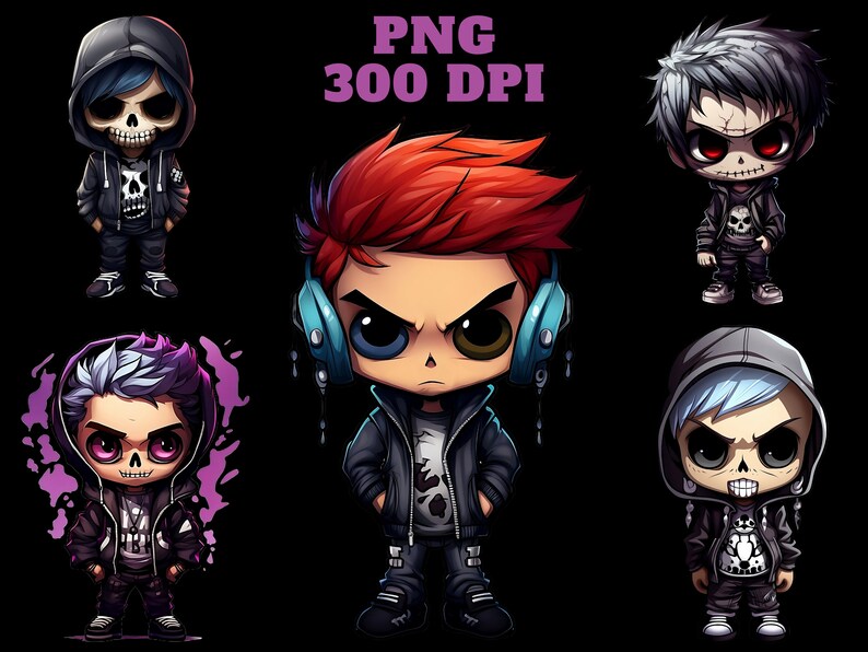 Skull Boy Clipart, Graffiti Street Art, Shirt Sublimation PNG, Cool ...