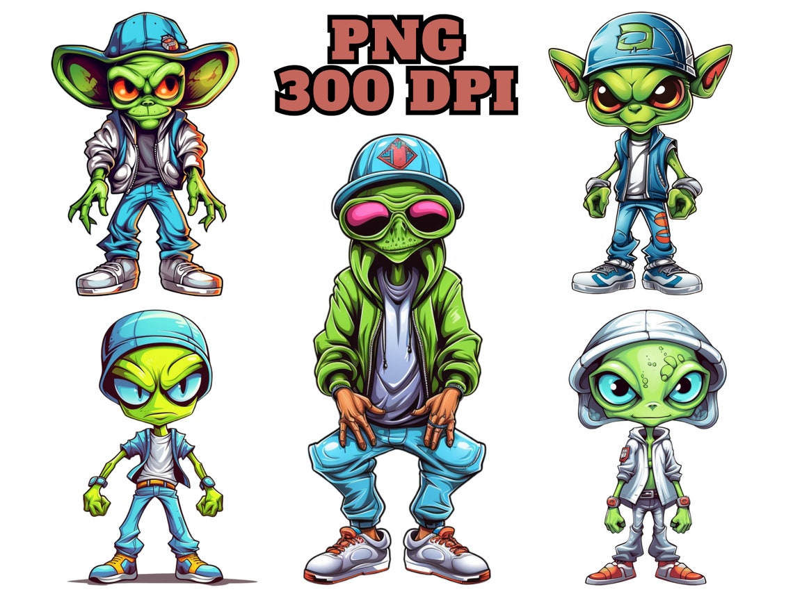 Gangster Alien, Graffiti Street Art, Shirt Sublimation, Cool Graffiti ...