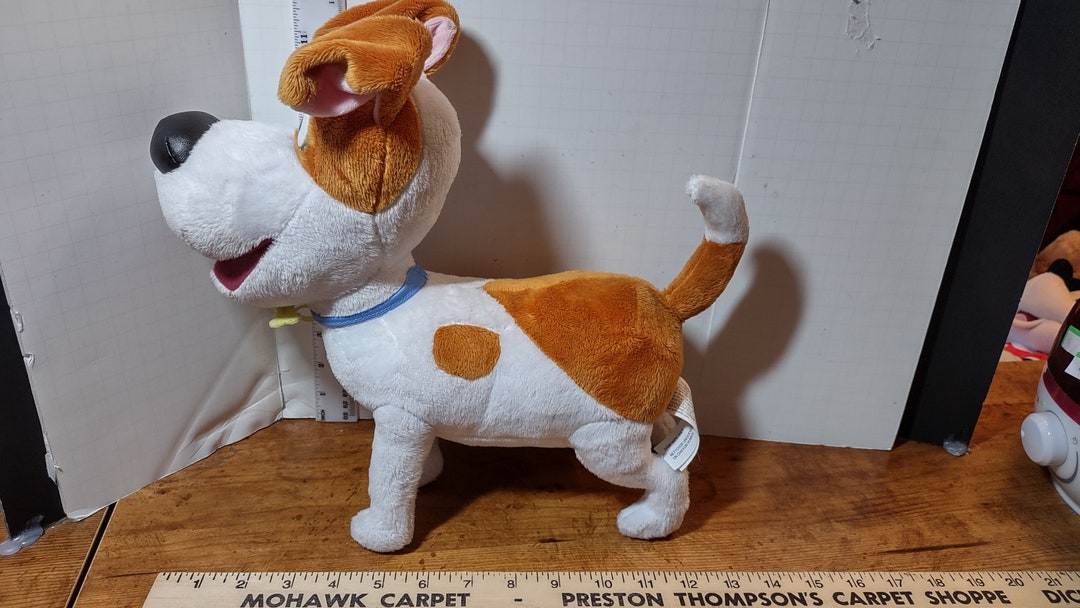 Secret Life of Pets Max Talking Dog Plush 12in Stuffed Animal - Etsy