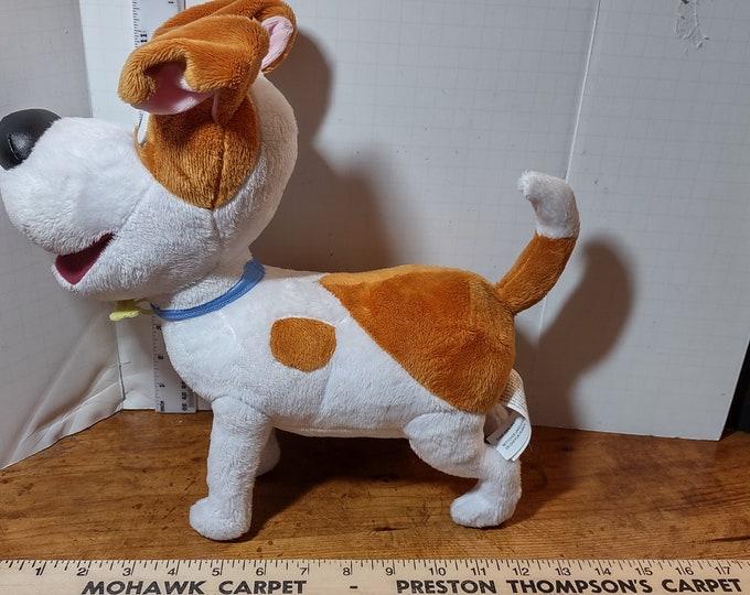 Secret Life of Pets Max Talking Dog Plush 12in Stuffed Animal - Etsy