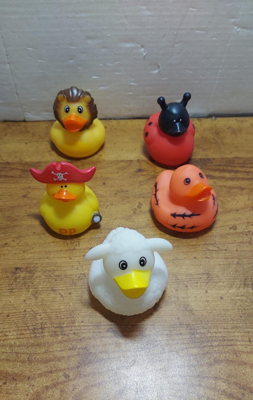 Bag of 5 Various Rubber Duckies 2" - Etsy