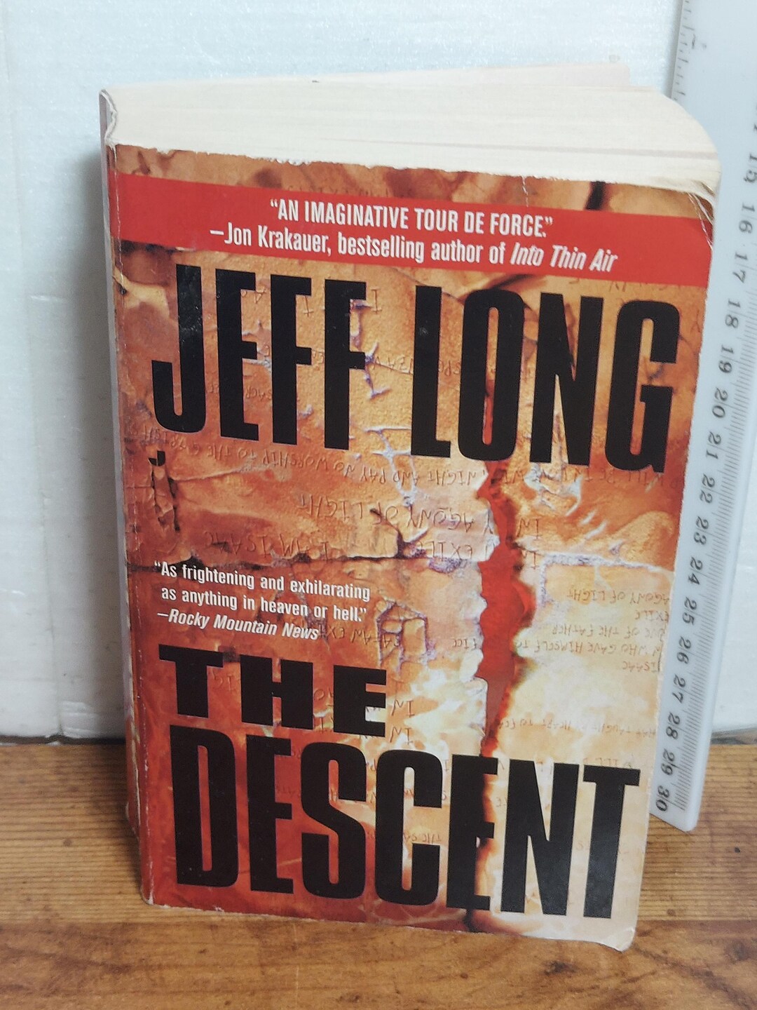 The Descent by Jeff Long (action Paperback, 1999) Free Shipping! - Etsy