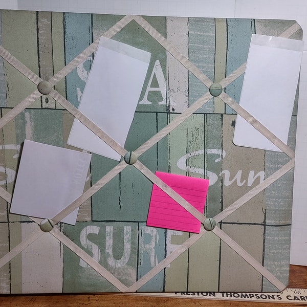 Wall Mount Note Holder - Etsy