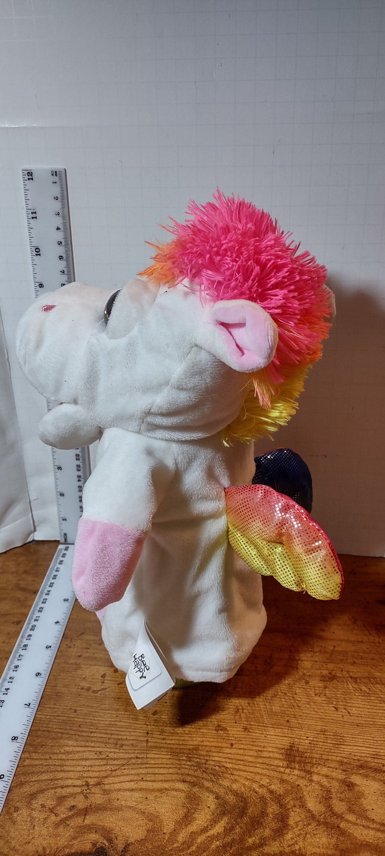 Kellytoy Bee Happy 10winged Dragon Hand Puppet - Etsy