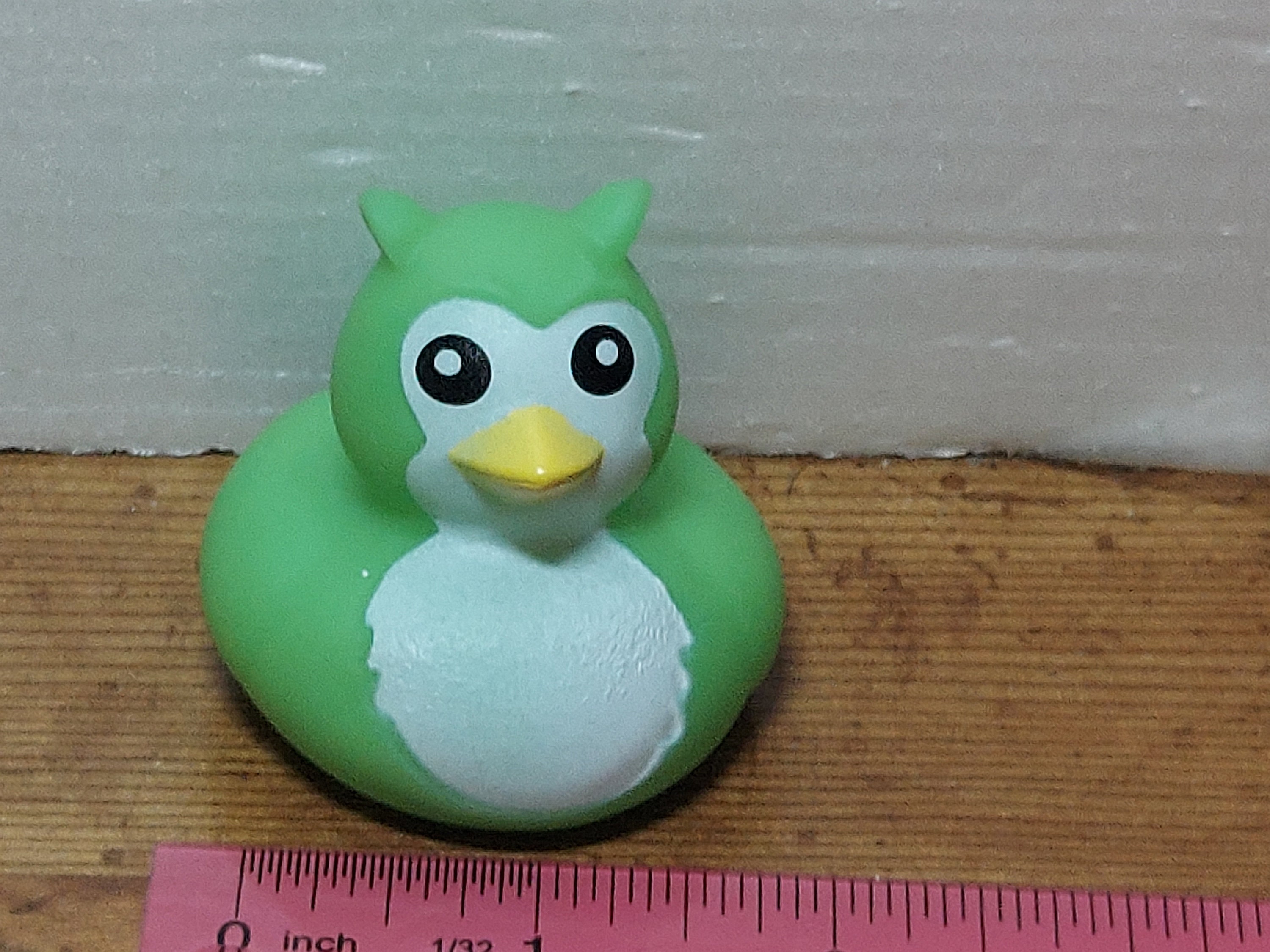 Duolingo Owl 2 Rubber Duck Green & White - Etsy
