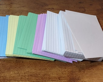 4x6 Printable Decorative Index Cards - Etsy