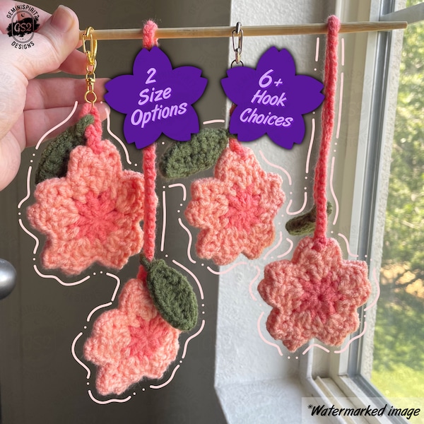 Crochet Keychain - Etsy