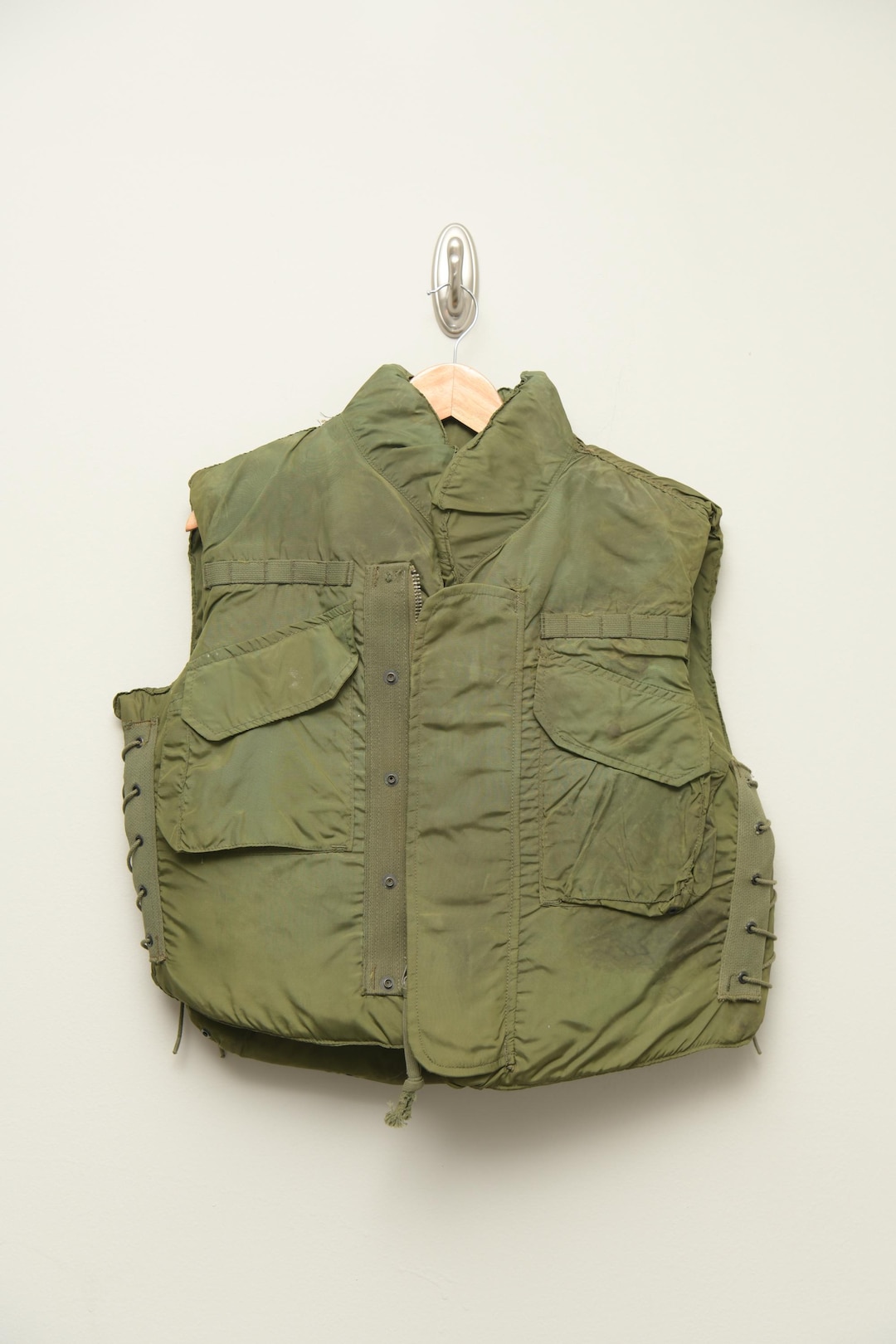 1960s Vietnam War M69 US Army Flak Vest Fragmentation Jacket 3/4 Collar ...