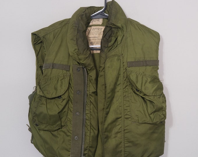 1960s Vietnam War M69 US Army Flak Vest Fragmentation Jacket 3/4 Collar ...