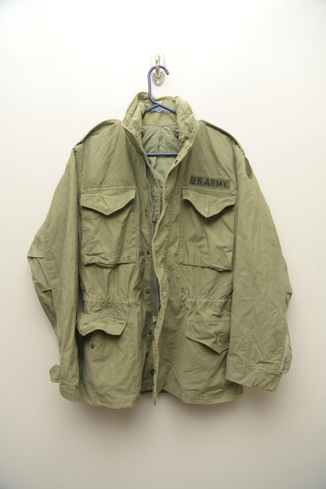 Damaged Vintage M65 U.S. Army Field Jacket Military Made '60s Size ...