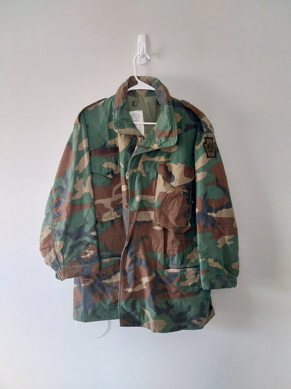 vintage m65 80s woodland - Gem