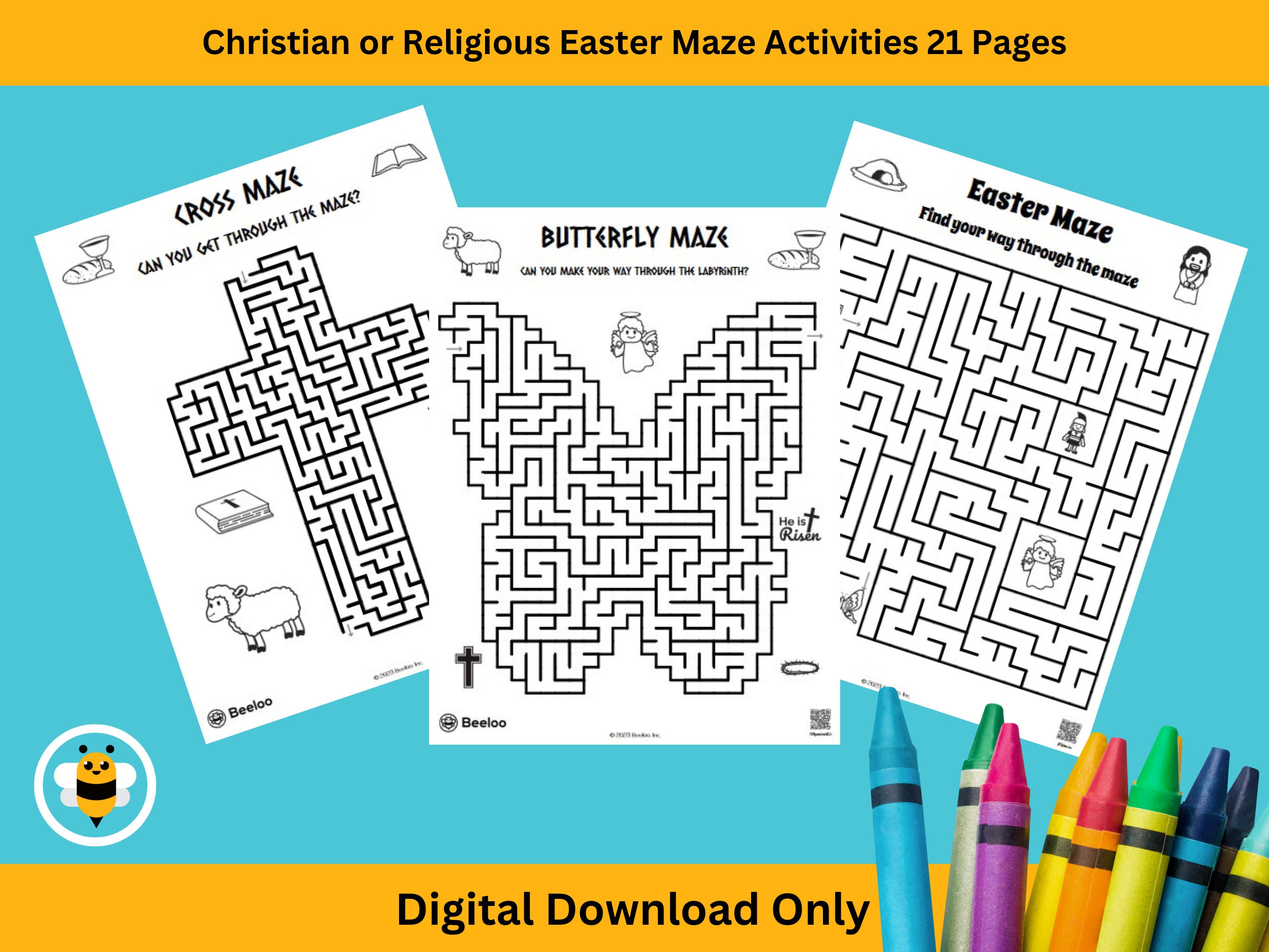 Religious Easter Maze