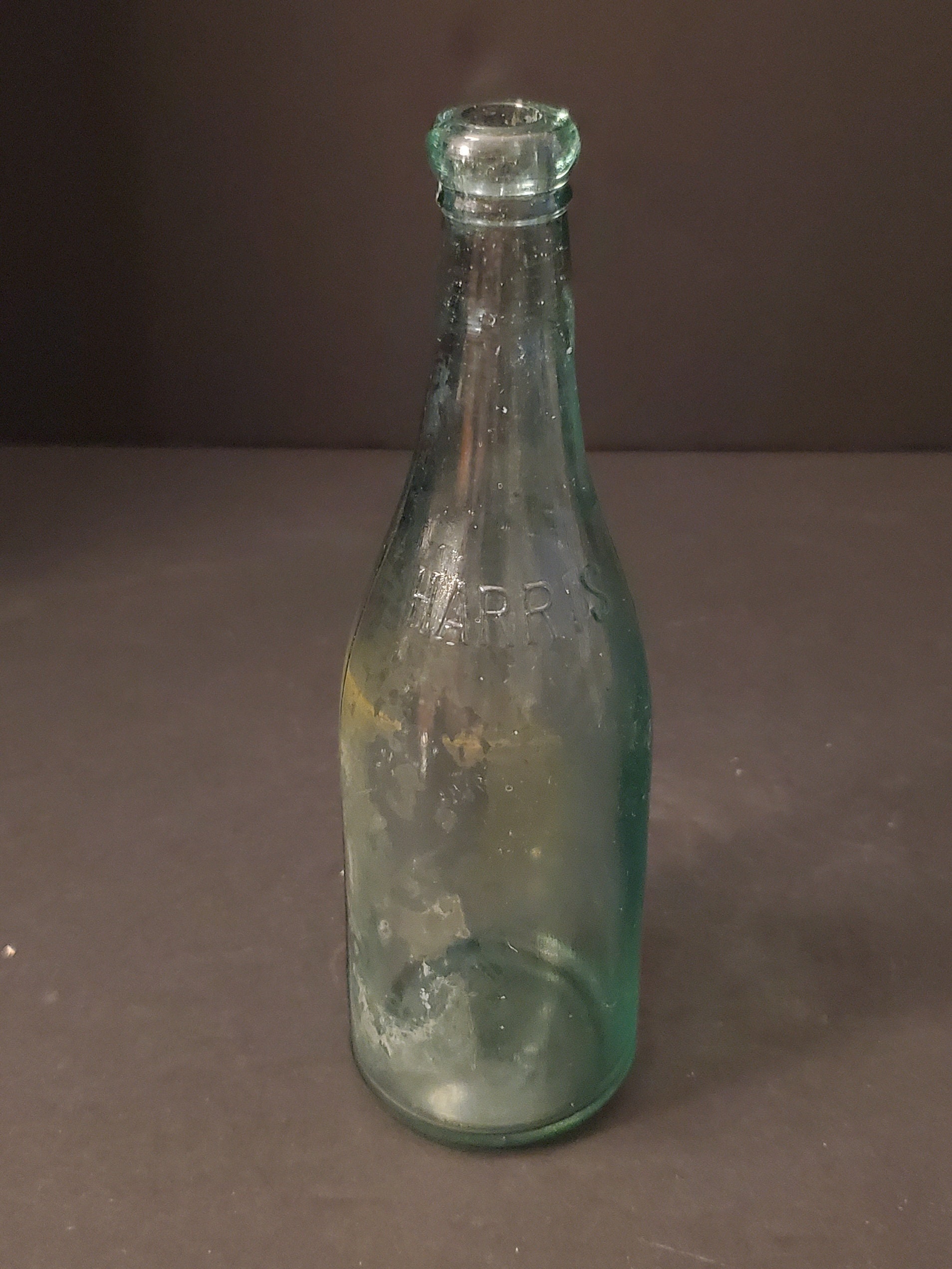 Antique Bluing Harris Glass Bottle. Aqua. - Etsy