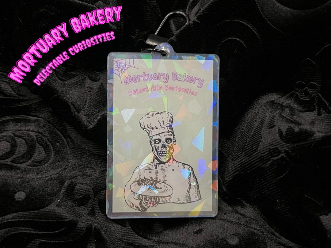 Mortuary Bakery Keychain, Mortuary Bakery, Acrylic Charm, Acrylic ...