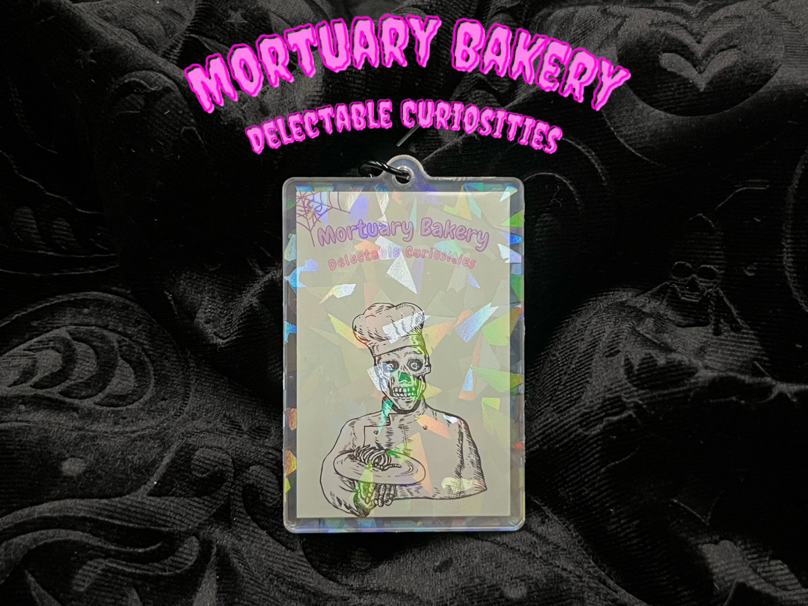 Mortuary Bakery Keychain, Mortuary Bakery, Acrylic Charm, Acrylic ...