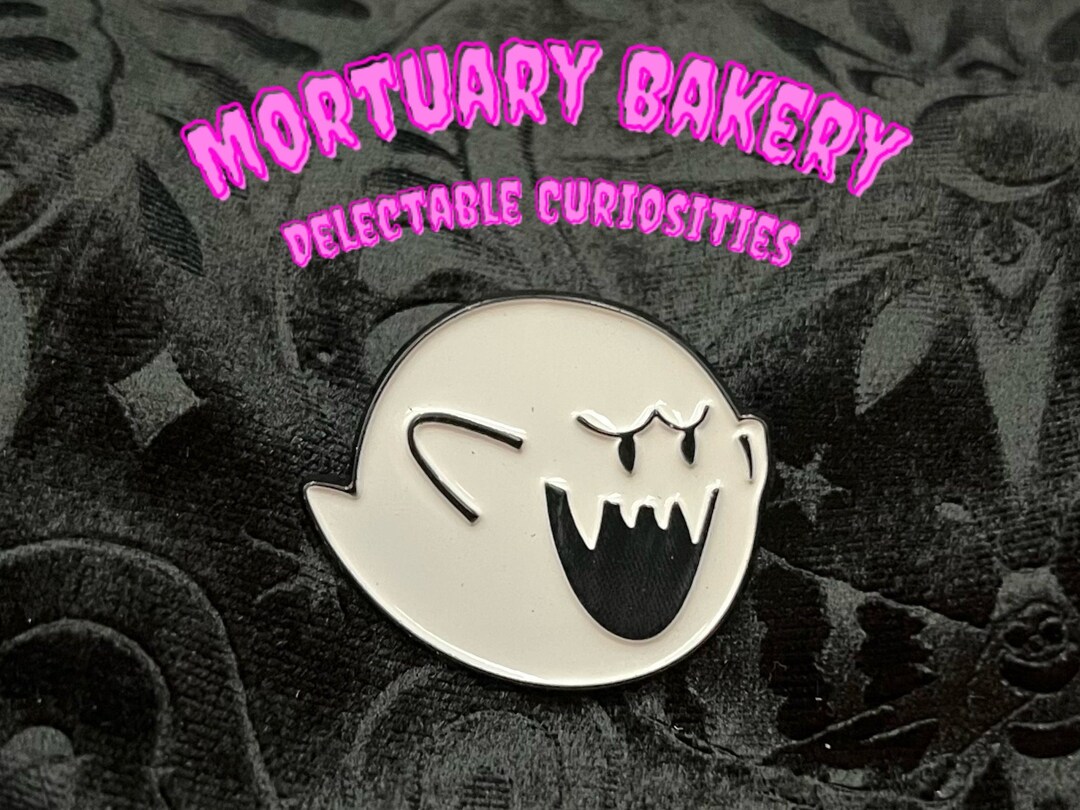 Ghost Pin, Boo Pin, Boo, Mario Bros, Boo Ghost, Ghost, Pin, Mario ...