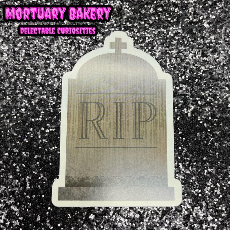 Tombstone, Tombstone Sticker, Halloween Tombstone, Sticker, Halloween ...