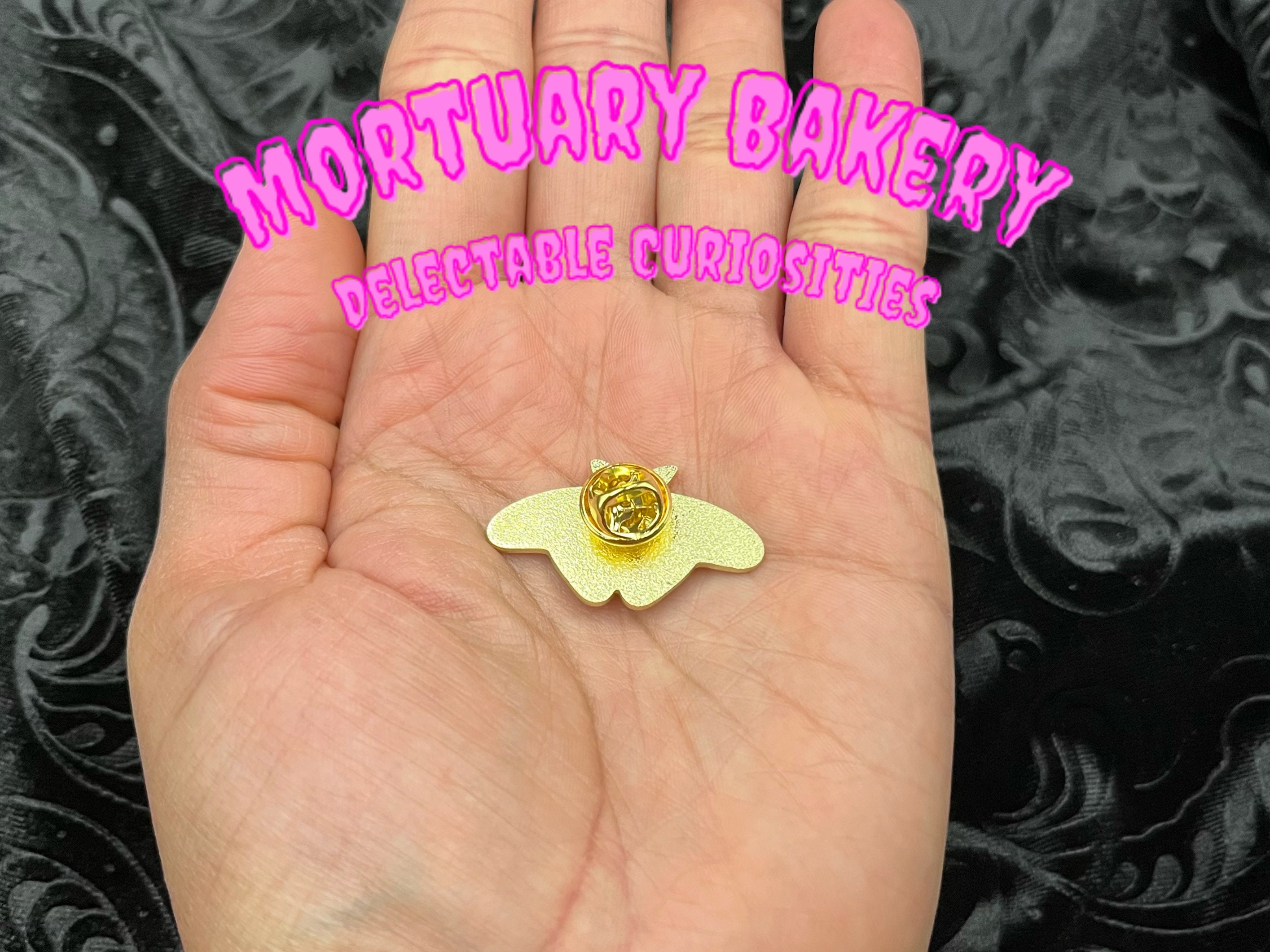 Moth Pin, Luna Moth Pin, Moth Enamel Pin, Enamel Pin, Luna Moth Enamel ...