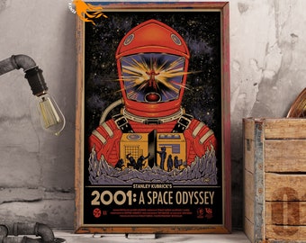 2001 A Space Odyssey Poster Keir Dullea Wall Art Rolled - Etsy
