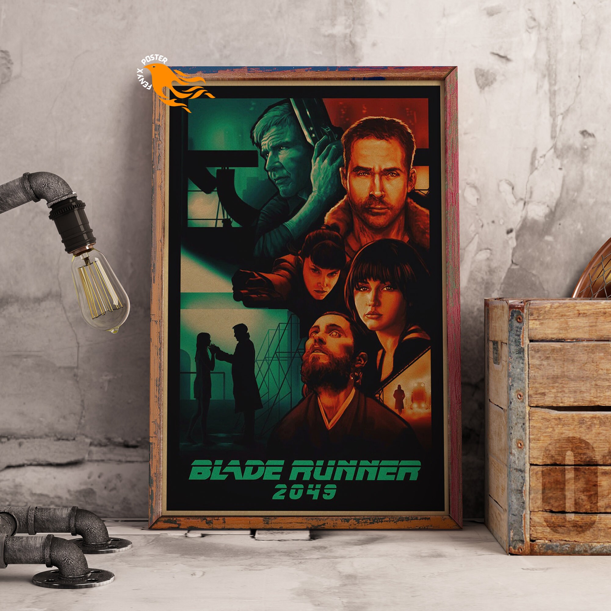 Blade Runner 2049 Película de Ciencia y Ficción Póster, Blade Runner ...