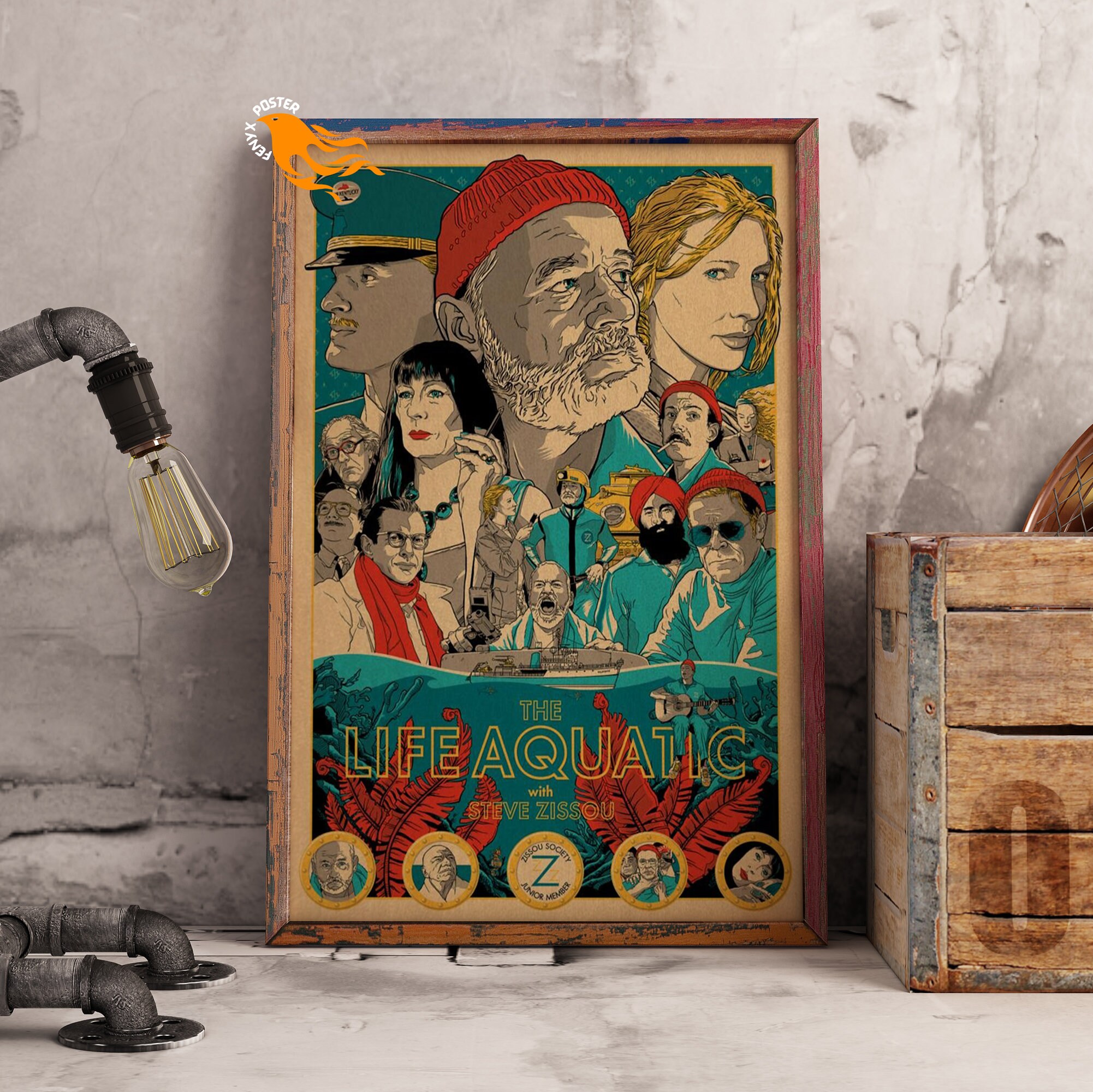 The Life Aquatic Art