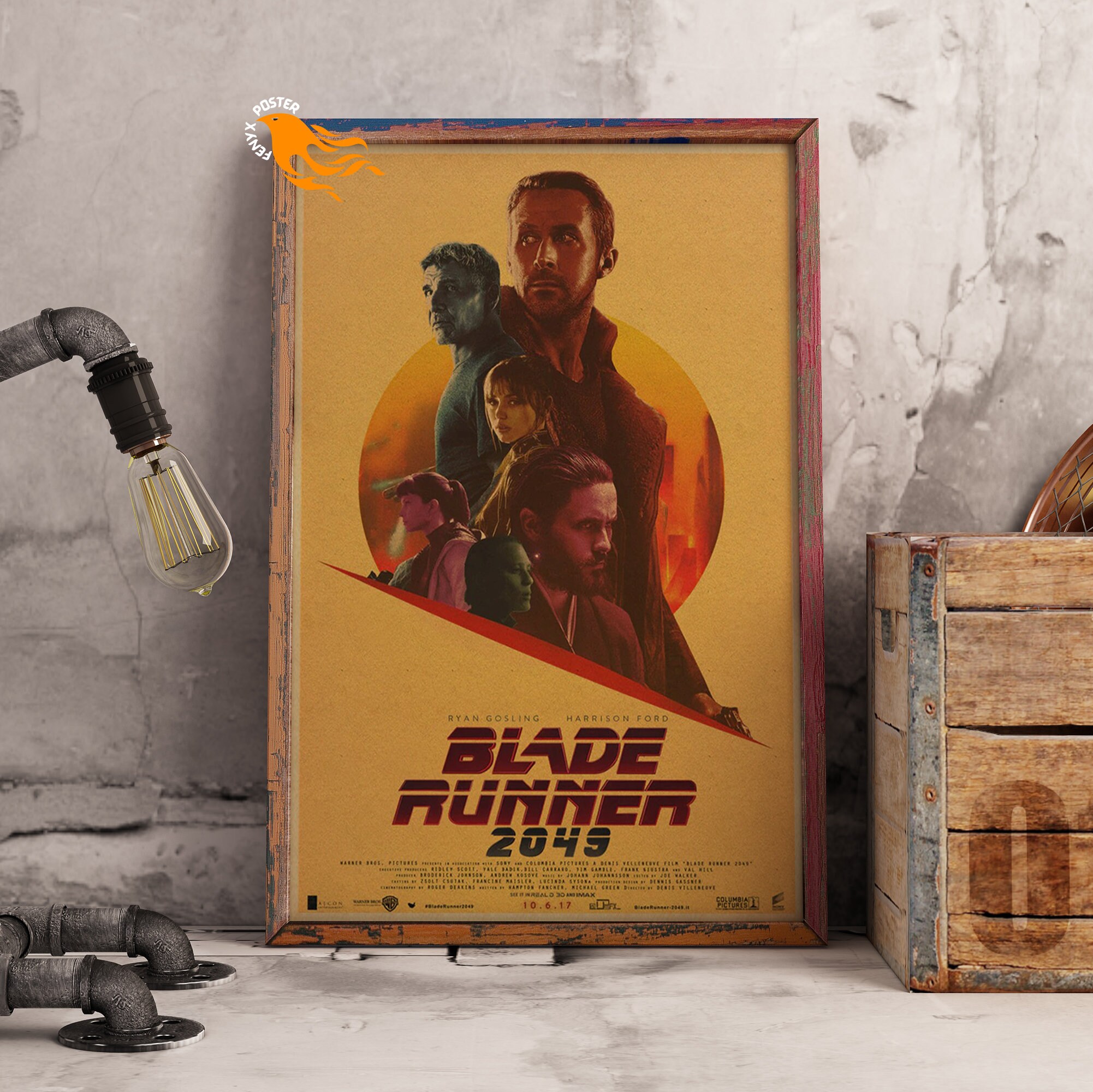 Blade Runner 2049 Película de Ciencia y Ficción Póster, Blade Runner ...