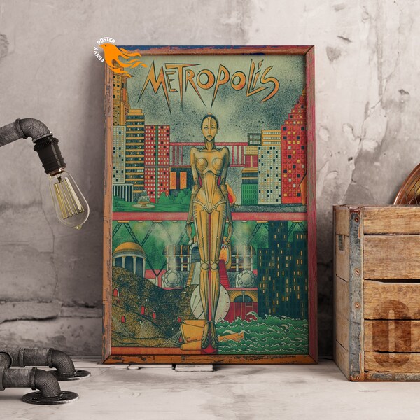 Metropolis Poster - Etsy