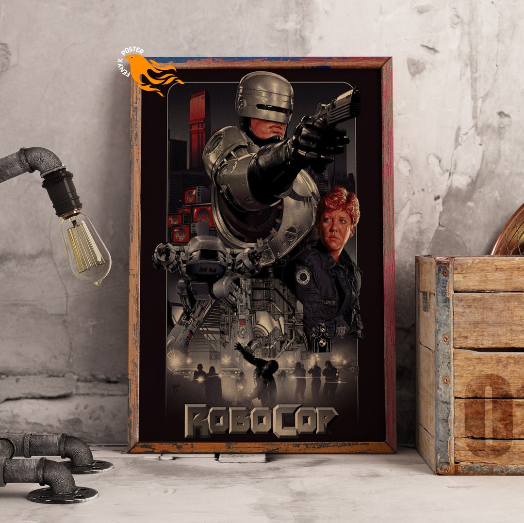 RoboCop Retro Poster Kraftpapier Druck Film Wand Kunst - Etsy.de