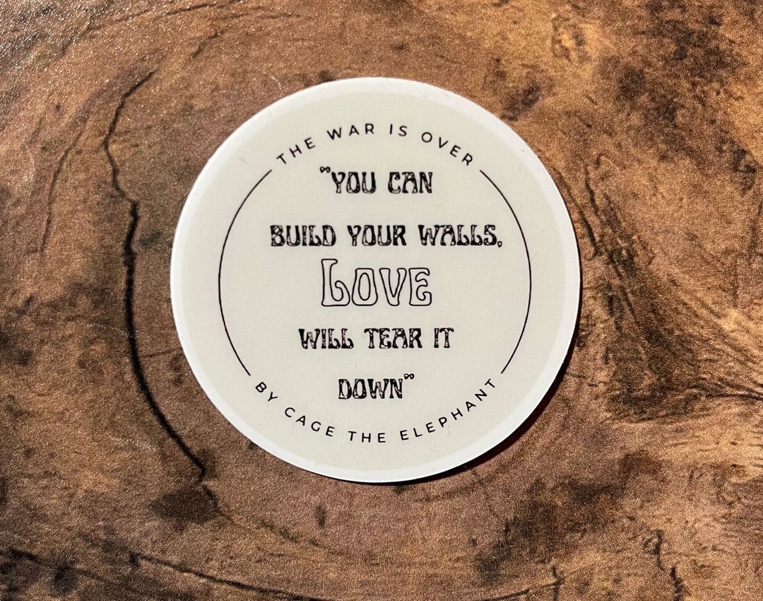 Cage the Elephant Sticker 2 Free Domestic Shipping Waterproof Vinyl - Etsy