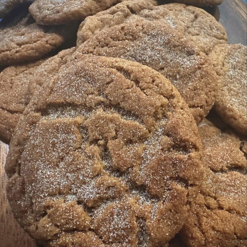 Gingerbread Chewy Cookies - Etsy