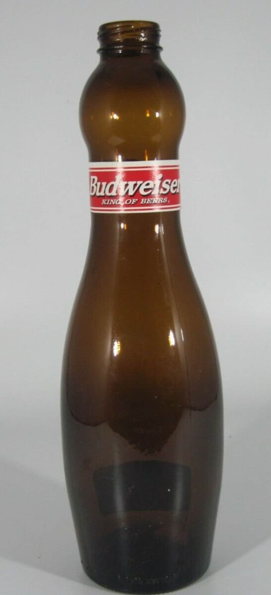 Empty Anheuser-busch Budweiser 16 Oz. Bowling Pin Beer Bottle [1997] No ...