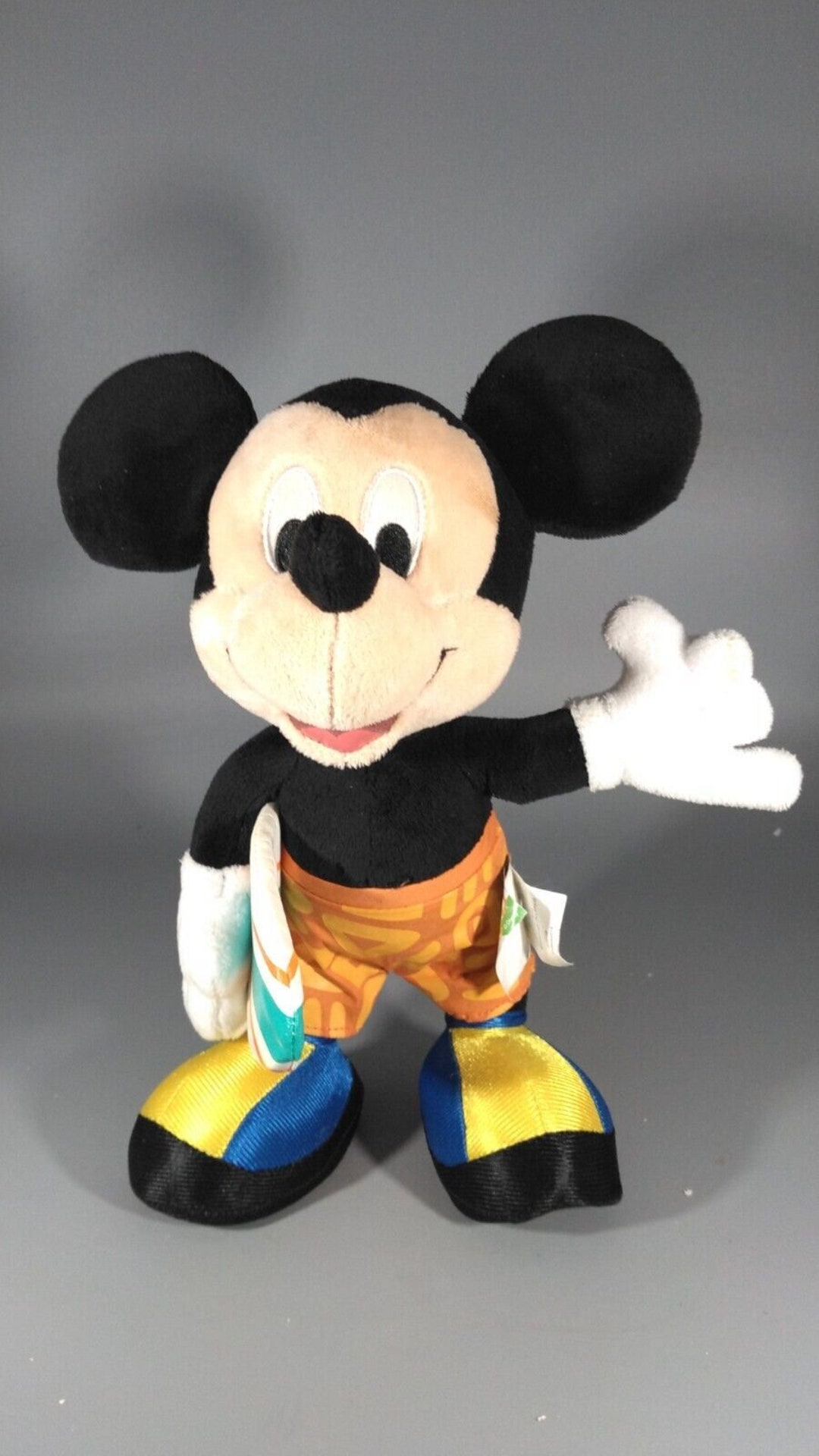 Mickey Mouse Surfer 10 Collectible Plush From Disney Store - Etsy
